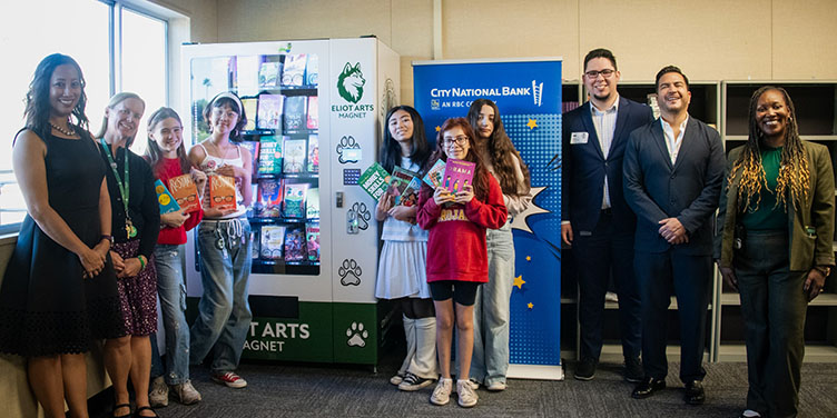 Local Media Covers City National Bank’s Book Vending Machine Donation ...