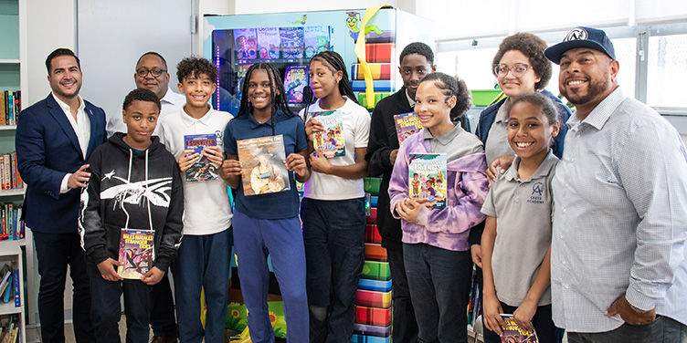 Book Vending Machine Brings Smiles and Stories to Crete Academy | City ...